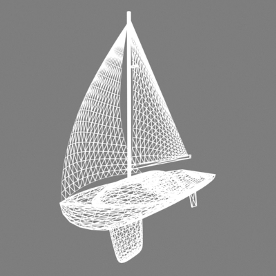 boat sailboat dxf