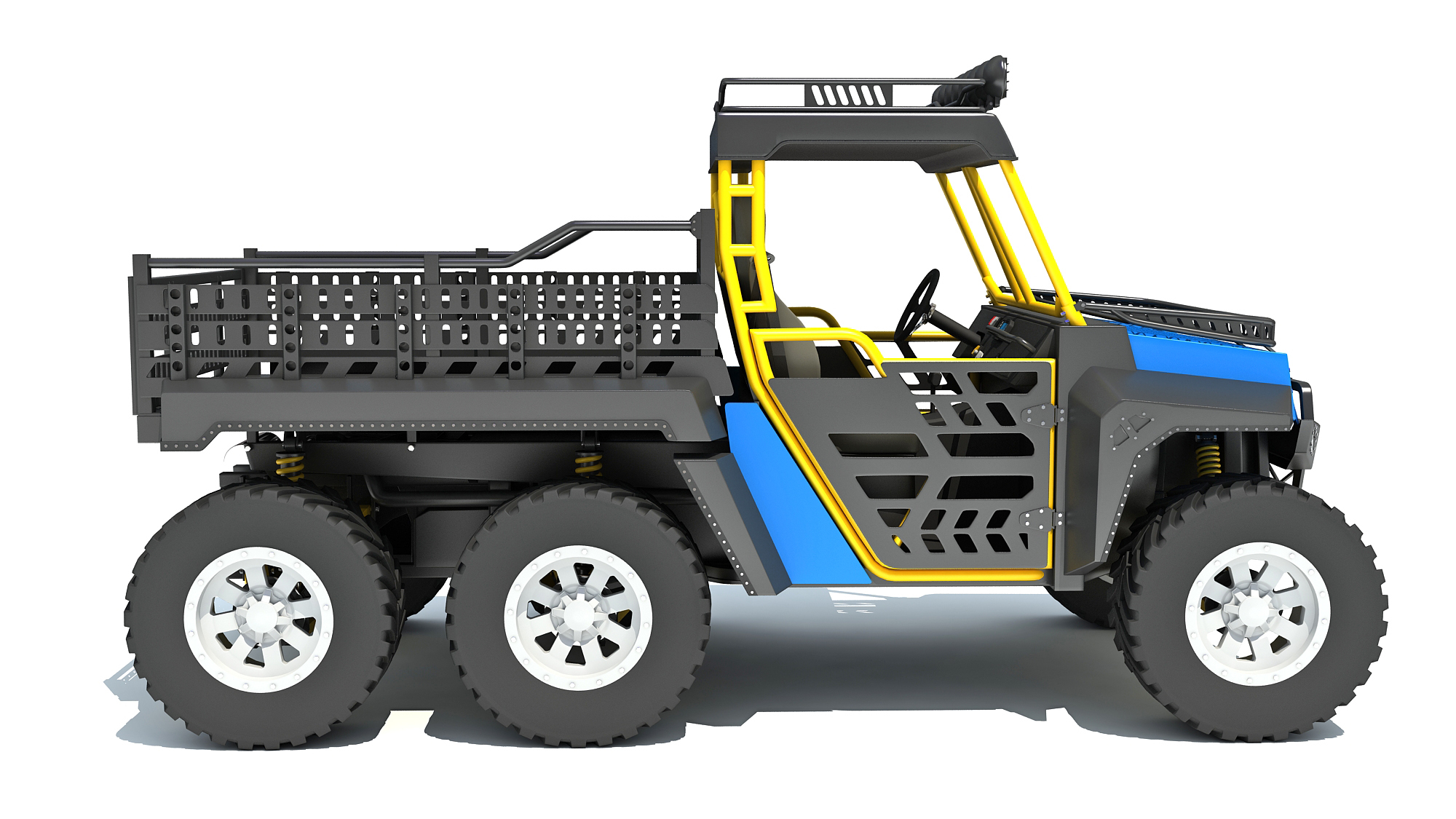 UTV Utility Terrain Vehicle 3D model - TurboSquid 1771231