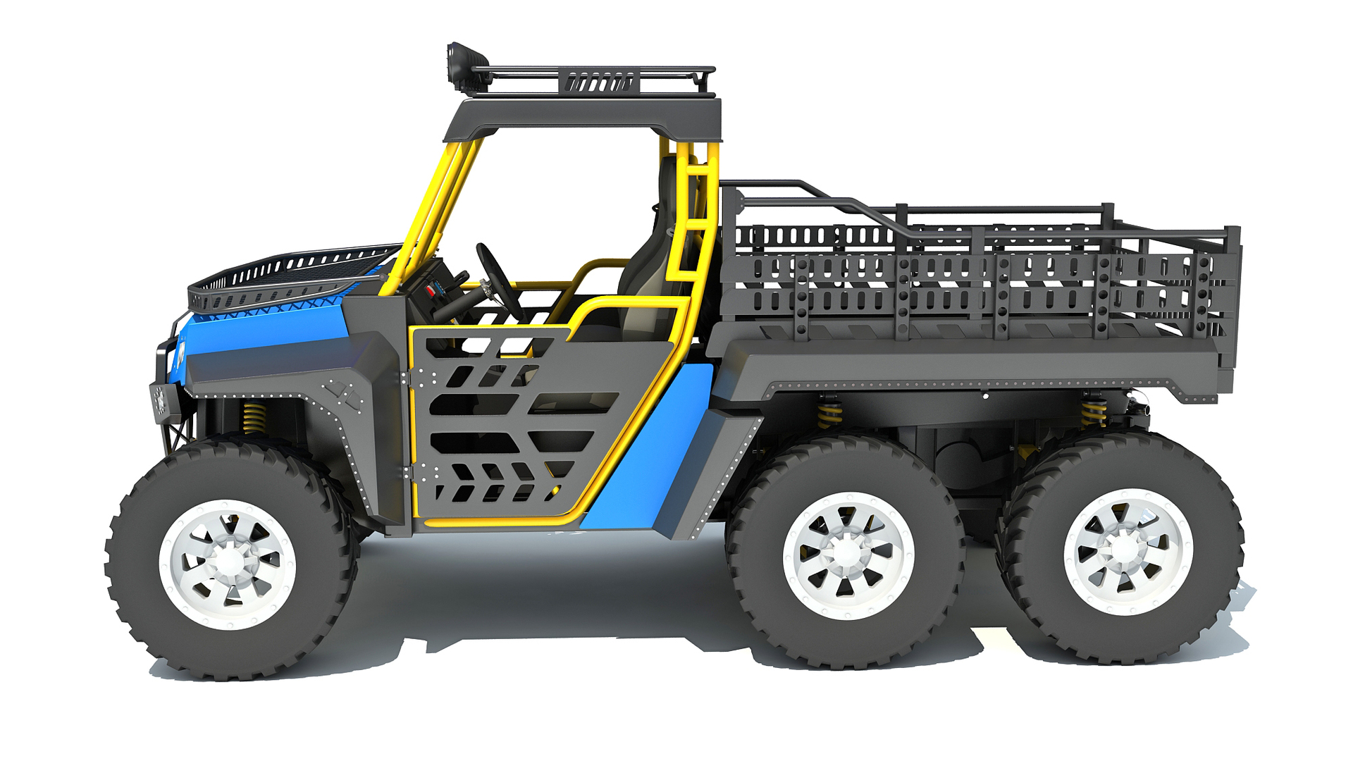 UTV Utility Terrain Vehicle 3D model - TurboSquid 1771231