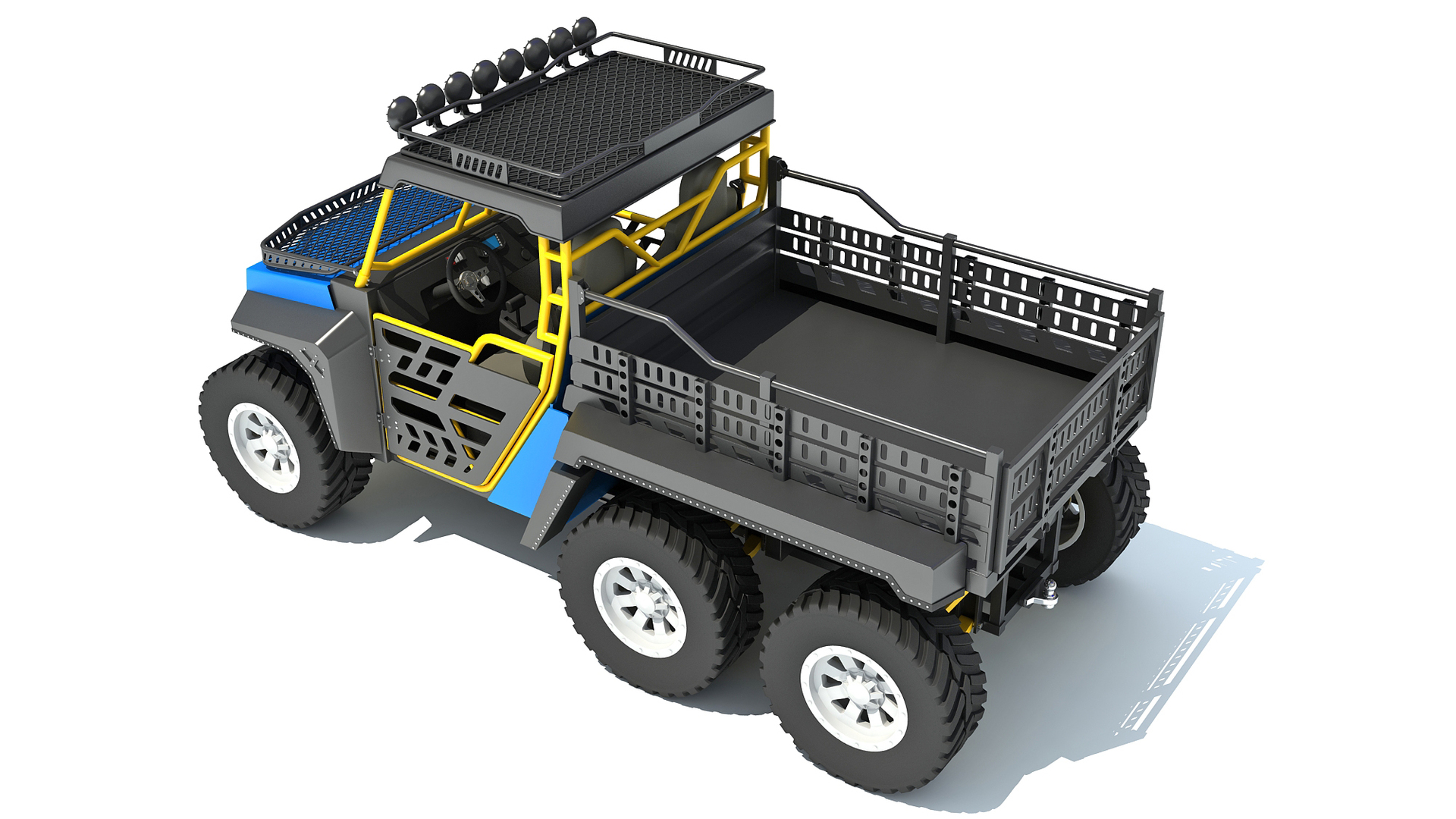 UTV Utility Terrain Vehicle 3D model - TurboSquid 1771231