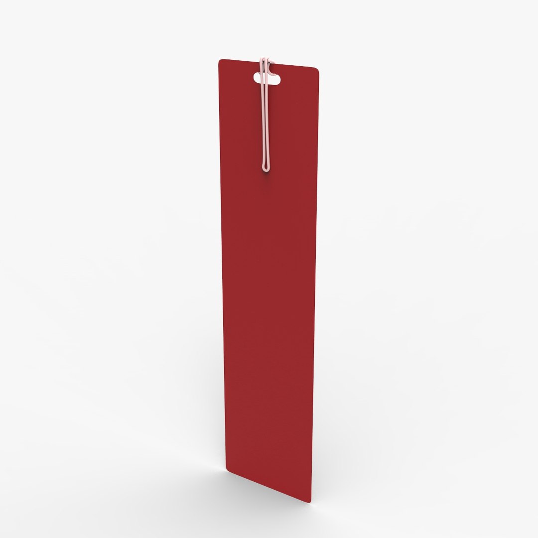 3D Bookmarks Pack 1 - TurboSquid 1248553