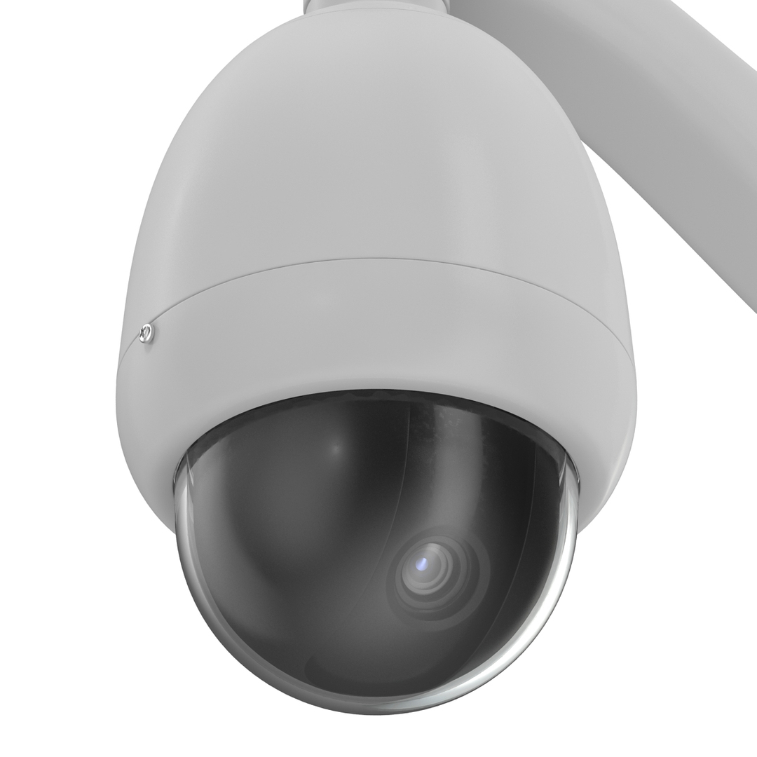 3d model of cctv cameras 2 security
