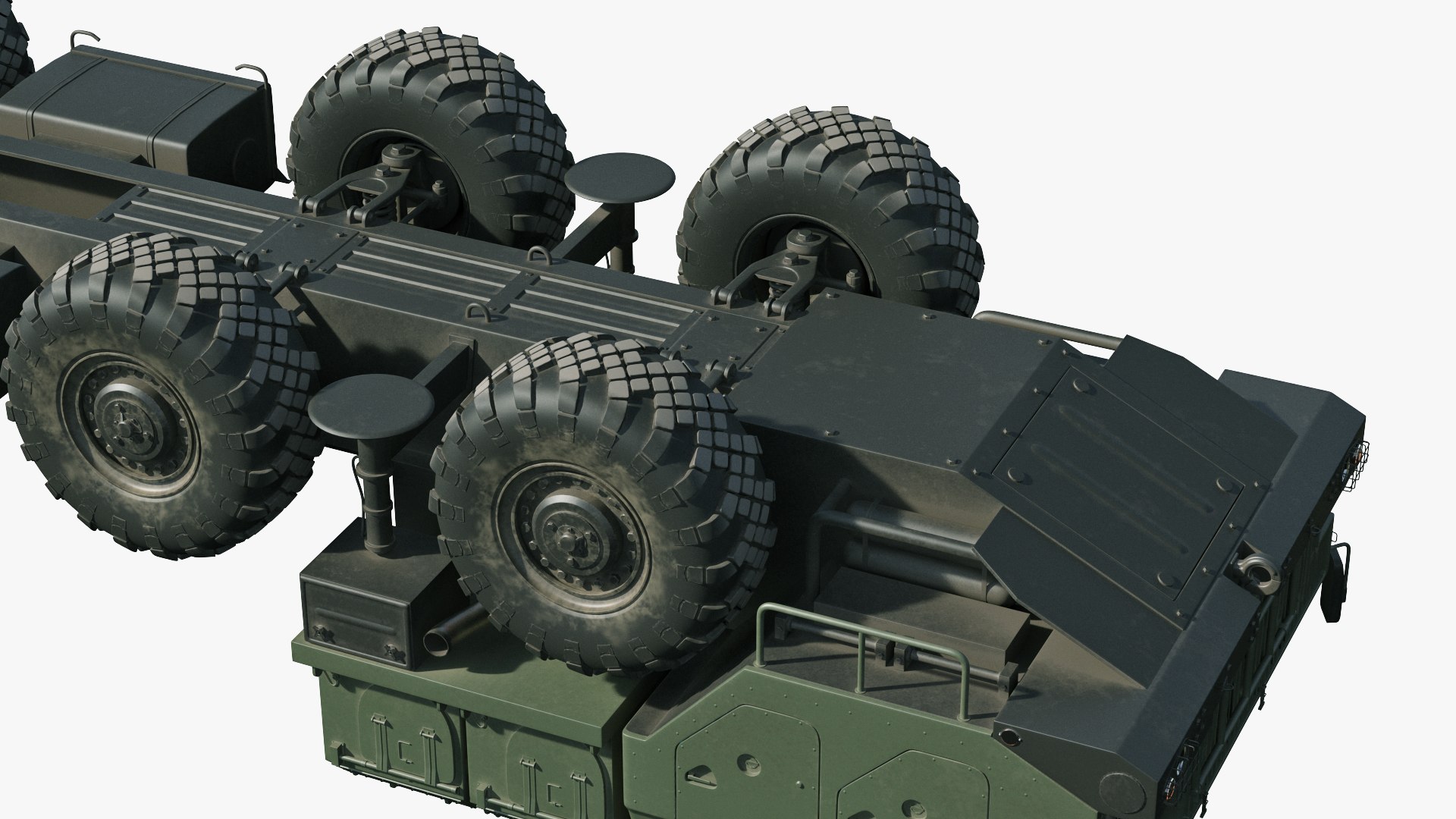 Maz 543m 8x8 truck 3D - TurboSquid 1586218