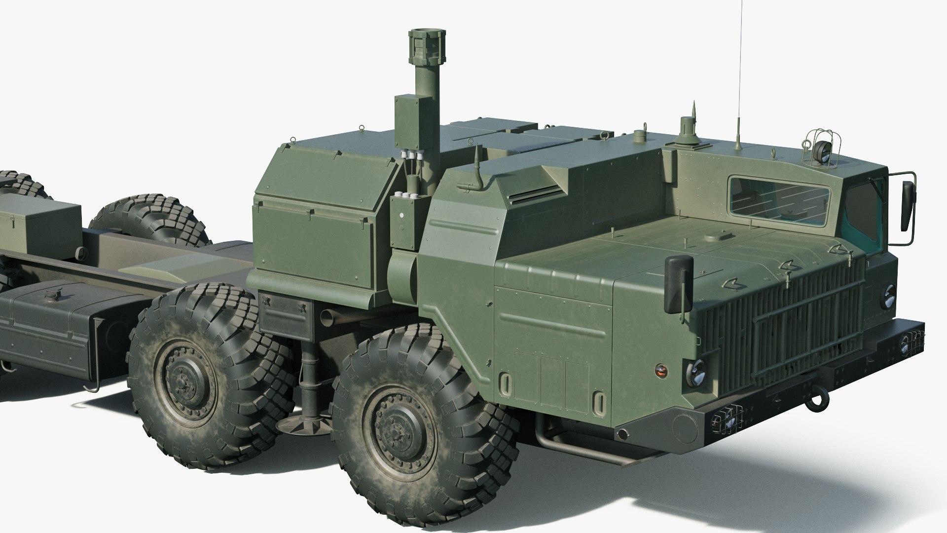 Maz 543m 8x8 truck 3D - TurboSquid 1586218