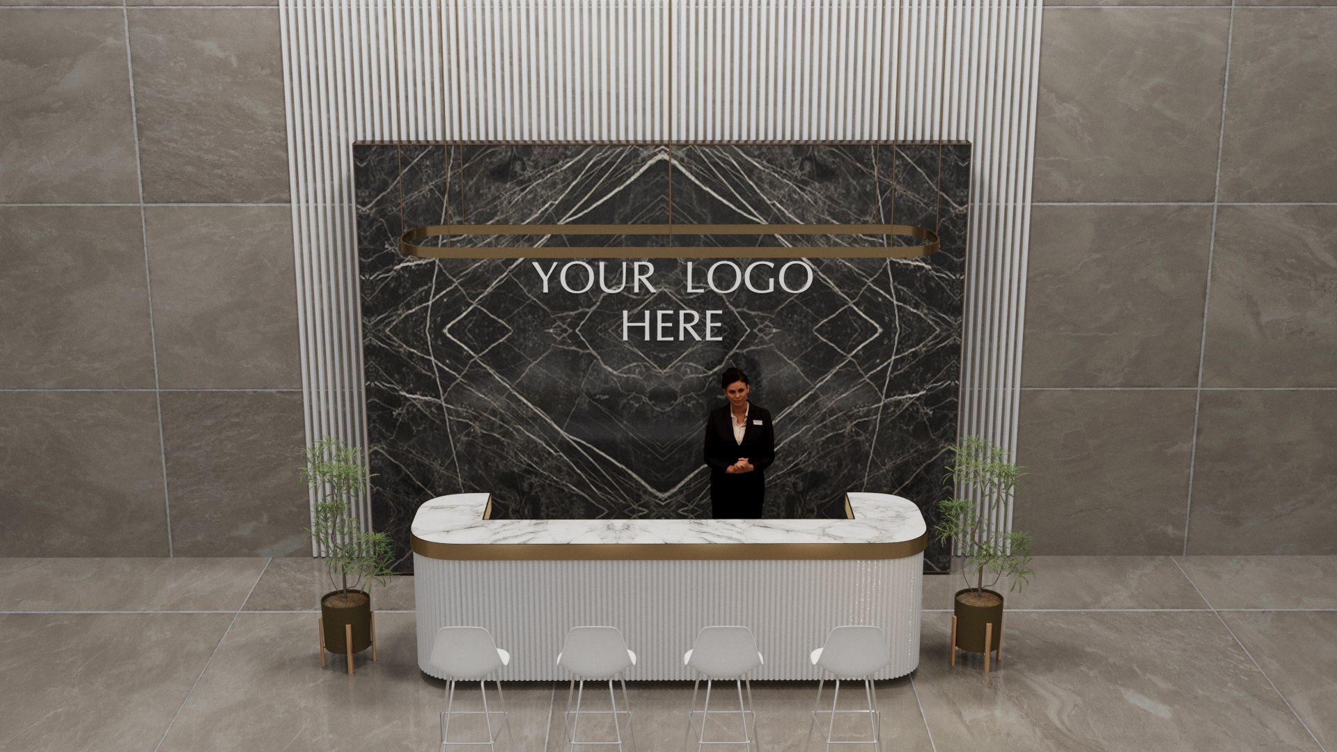 Reception 3D Model - TurboSquid 2220500