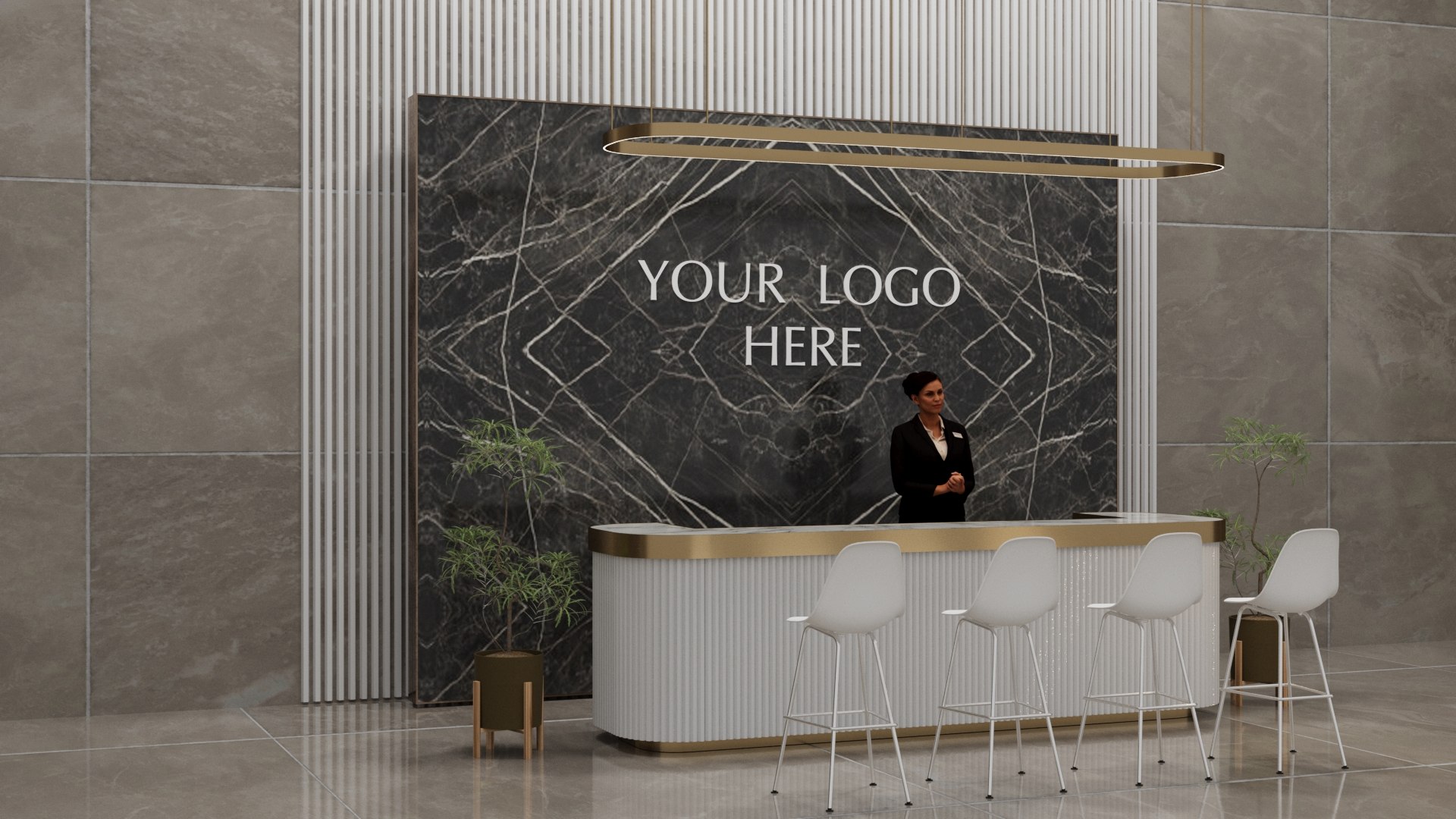 Reception 3D Model - TurboSquid 2220500