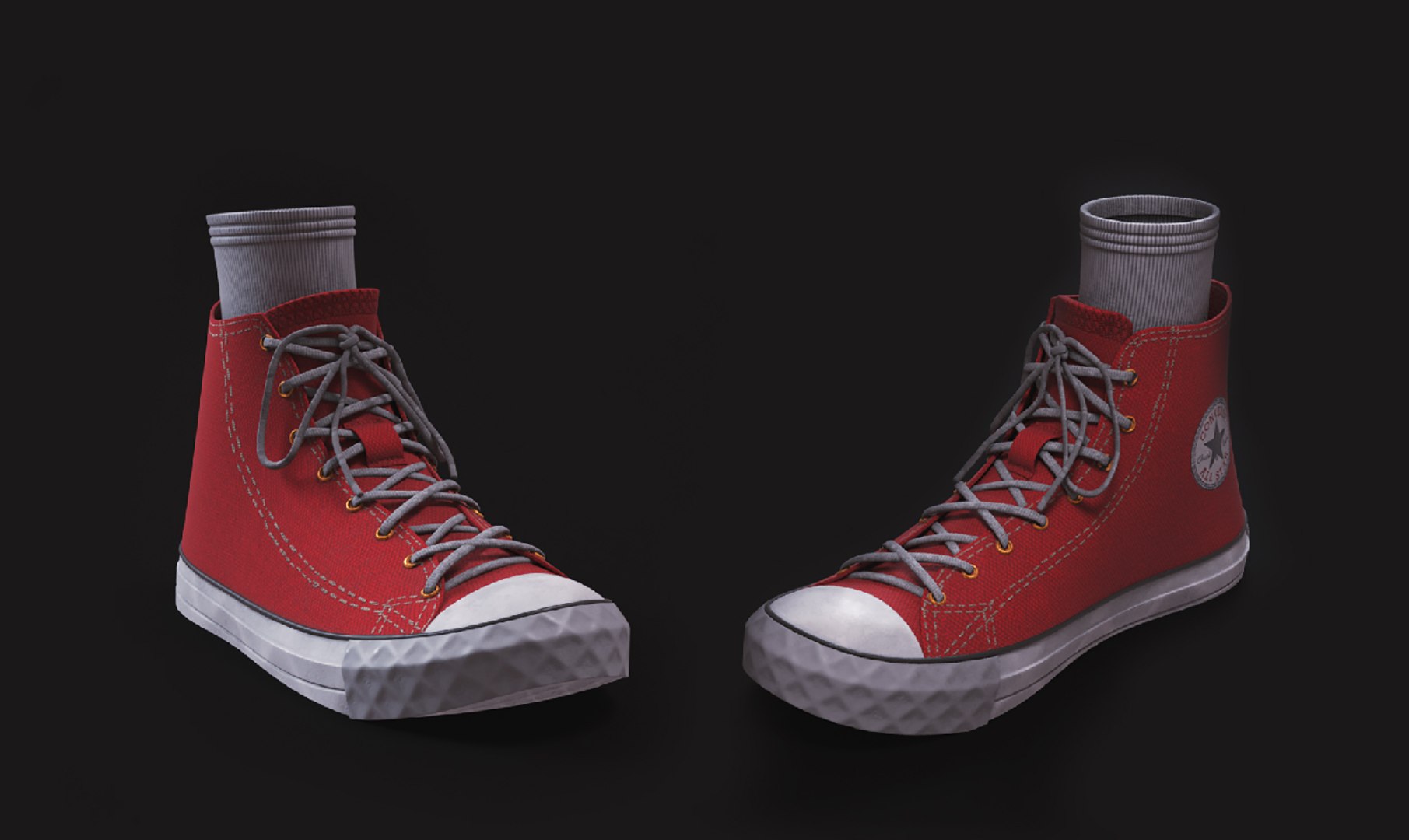 Converse - Shoe Model - TurboSquid 2369885
