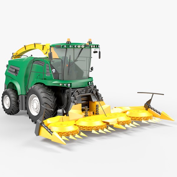 Forage harvester 3D model - TurboSquid 1351474