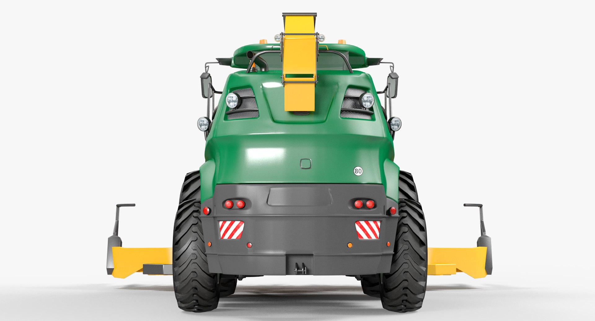 Forage harvester 3D model - TurboSquid 1351474