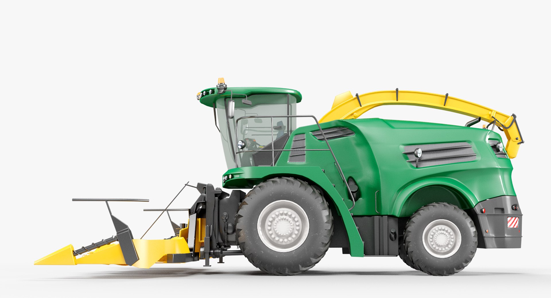 Forage harvester 3D model - TurboSquid 1351474
