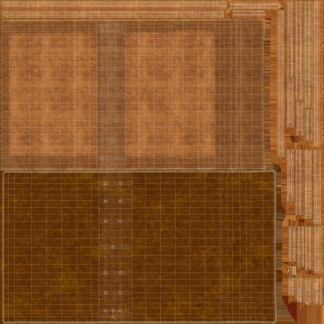 3D model books journal note - TurboSquid 1683440