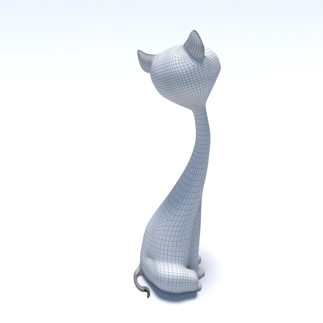 Cat Siamese 3D Model - TurboSquid 1306361