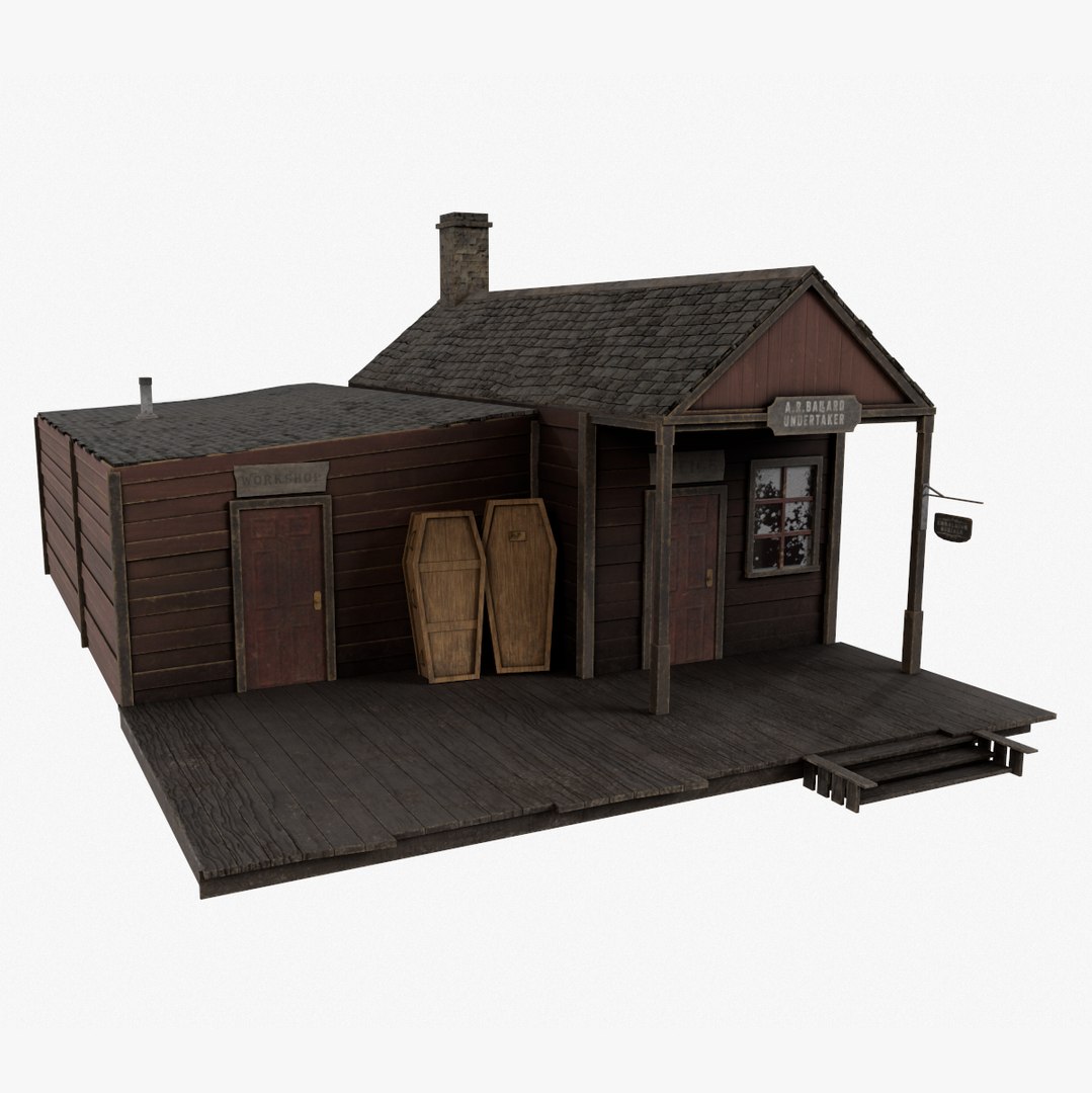 3D Undetaker Store - TurboSquid 2042902