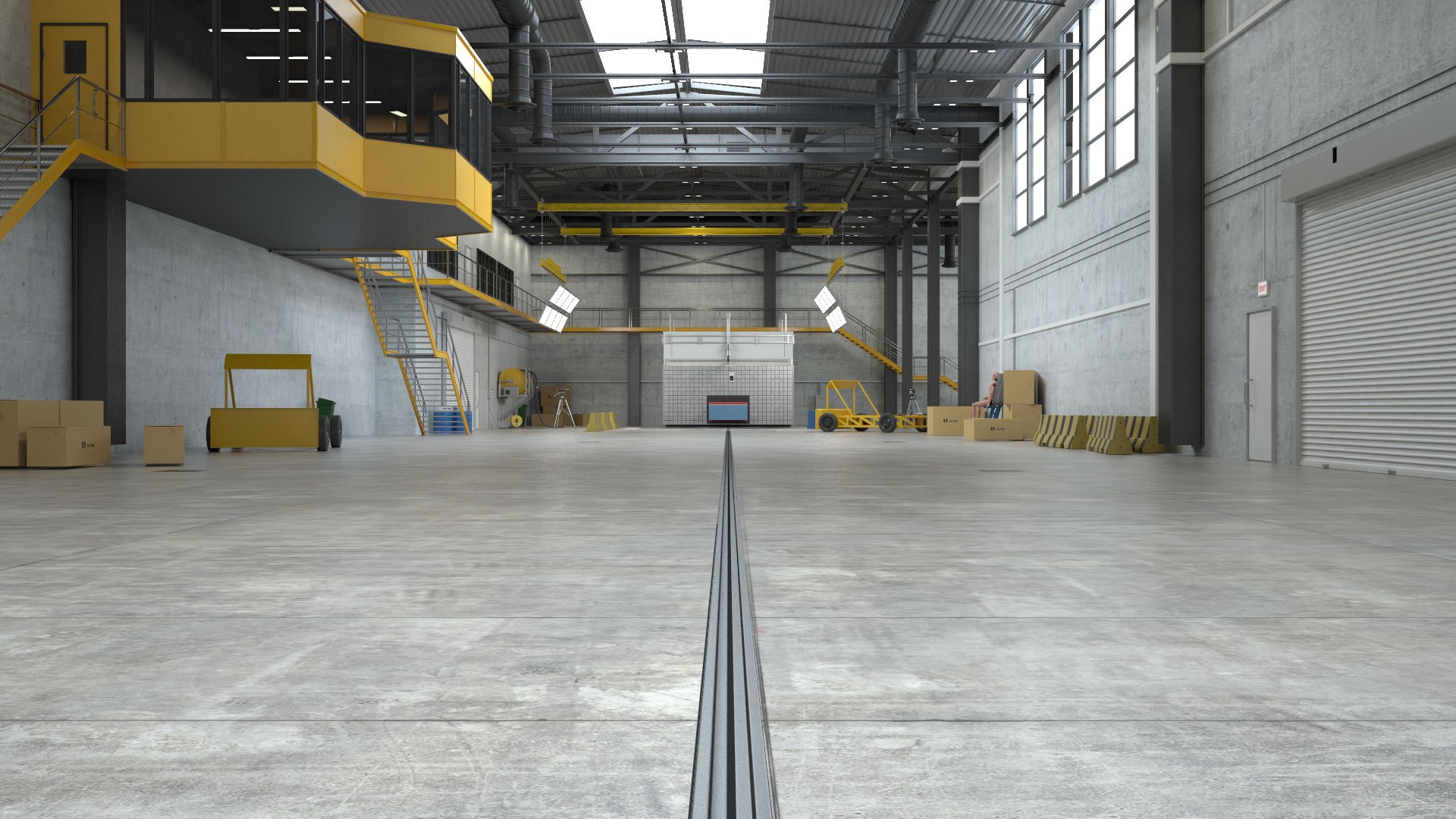 Crash Test Laboratory Model - TurboSquid 1510012