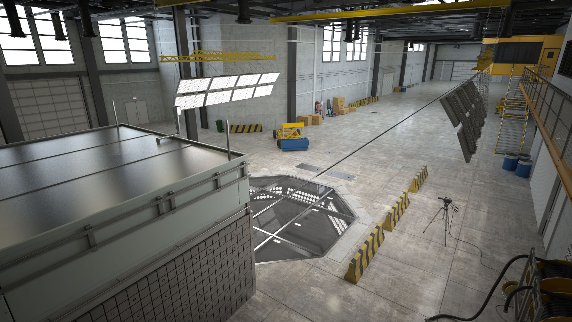 Crash Test Laboratory Model - TurboSquid 1510012