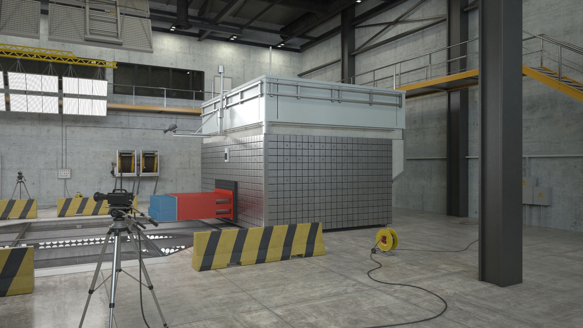 Crash Test Laboratory Model - TurboSquid 1510012