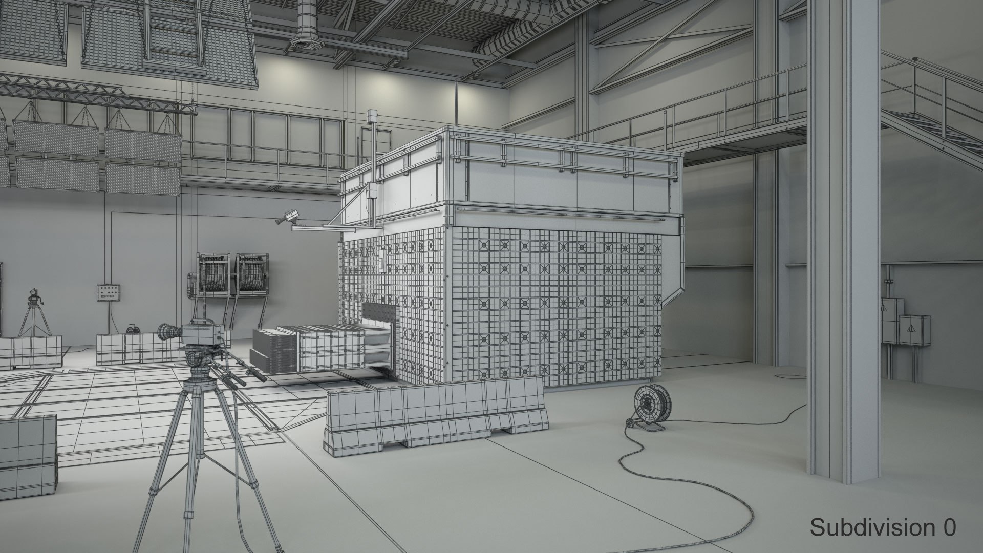 Crash Test Laboratory Model - TurboSquid 1510012