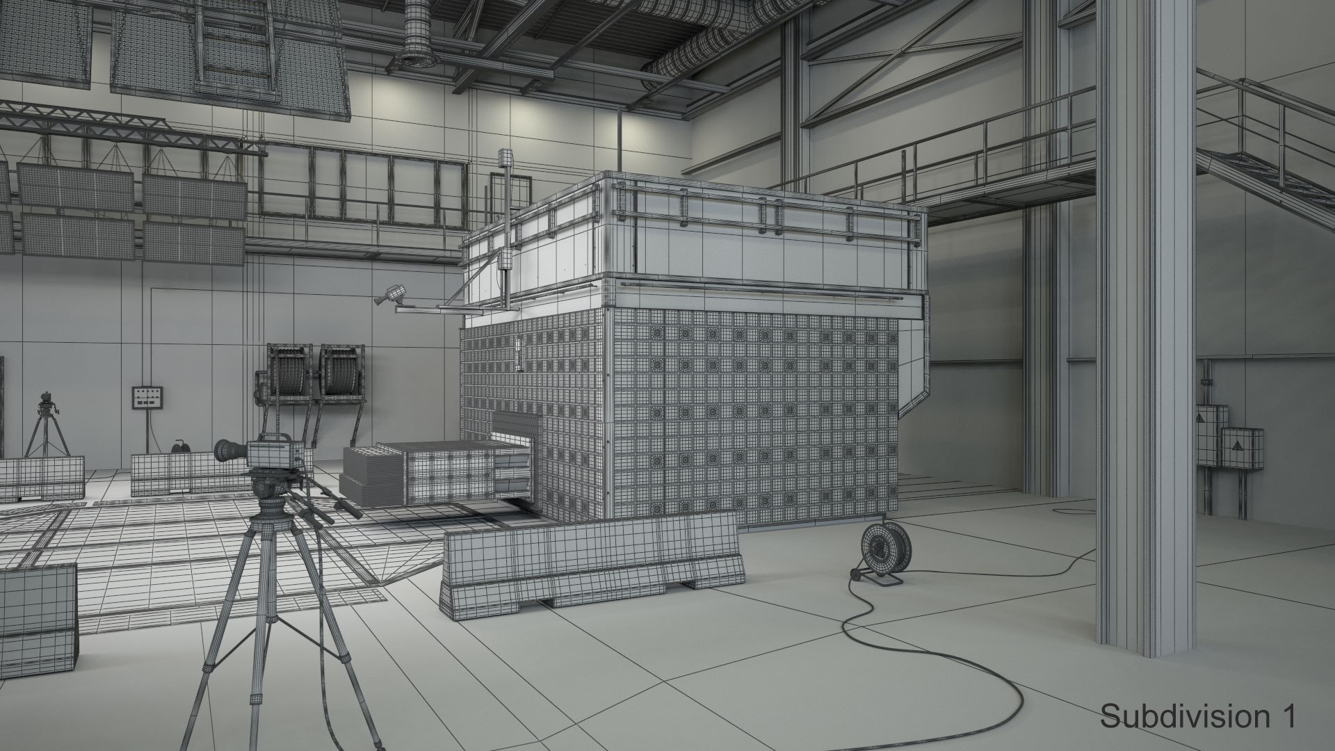 Crash Test Laboratory Model - TurboSquid 1510012