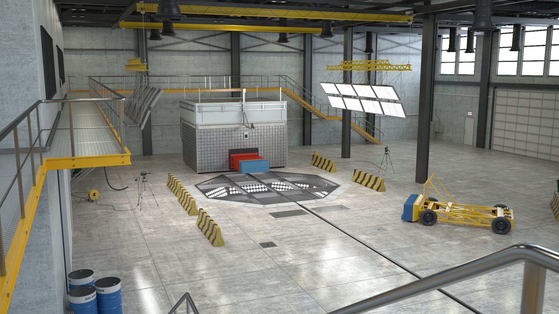 Crash Test Laboratory Model - TurboSquid 1510012