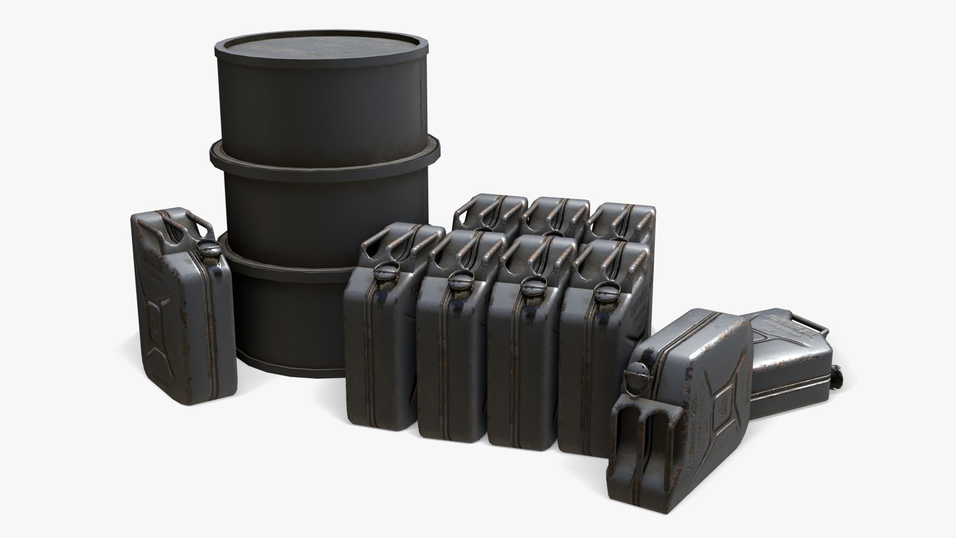 Ww2 german assets liquid 3D model - TurboSquid 1467524