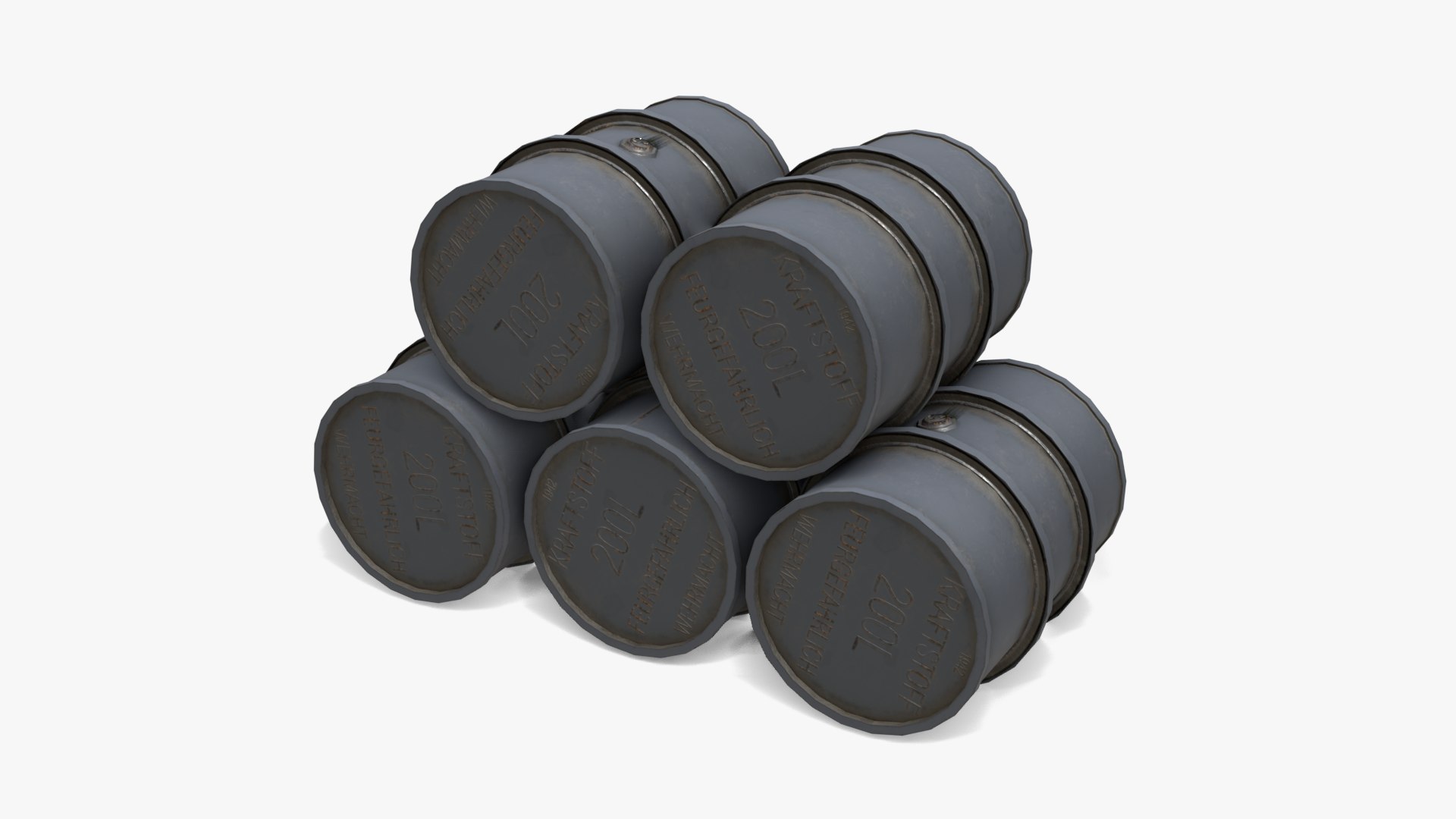 Ww2 German Assets Liquid 3D Model - TurboSquid 1467524