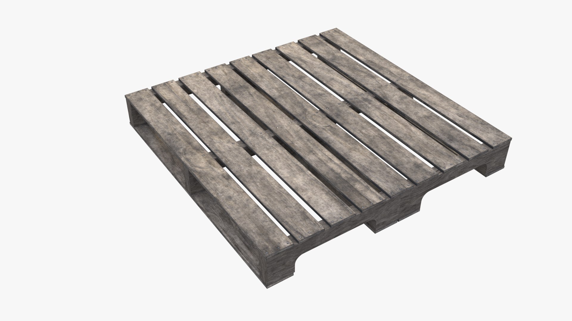 Wooden Pallet 3D Model - TurboSquid 1909438