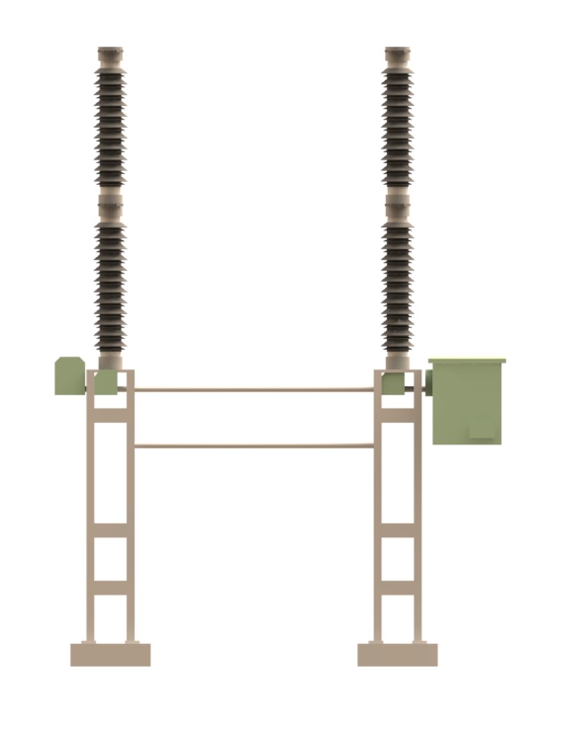 Sf6 Circuit Breaker 145 3D Model - TurboSquid 1395373