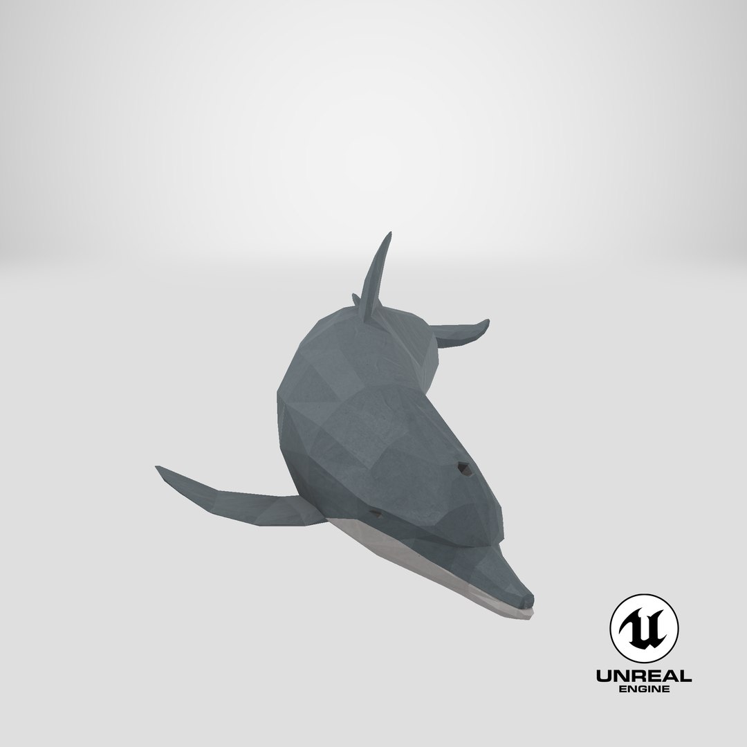 3D model dolphin---turning - TurboSquid 1237841