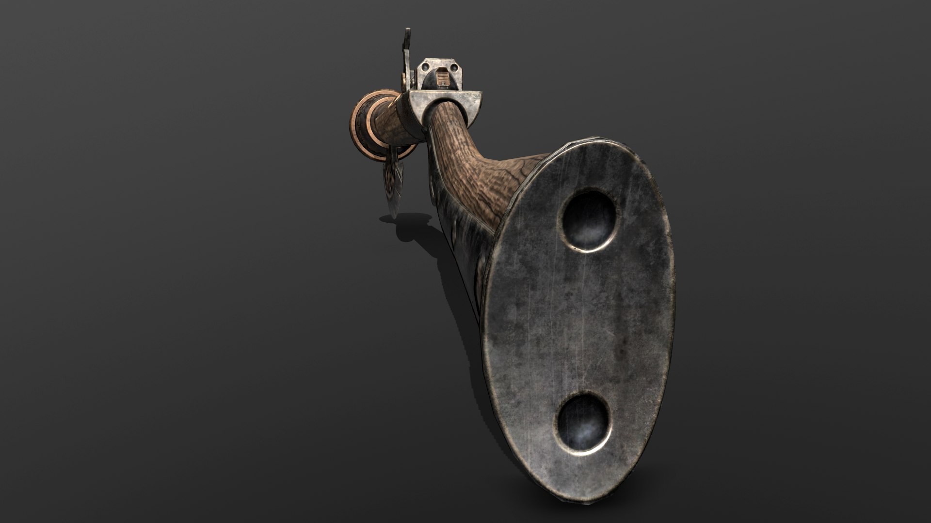 3D Axe Musket Model - TurboSquid 1183911