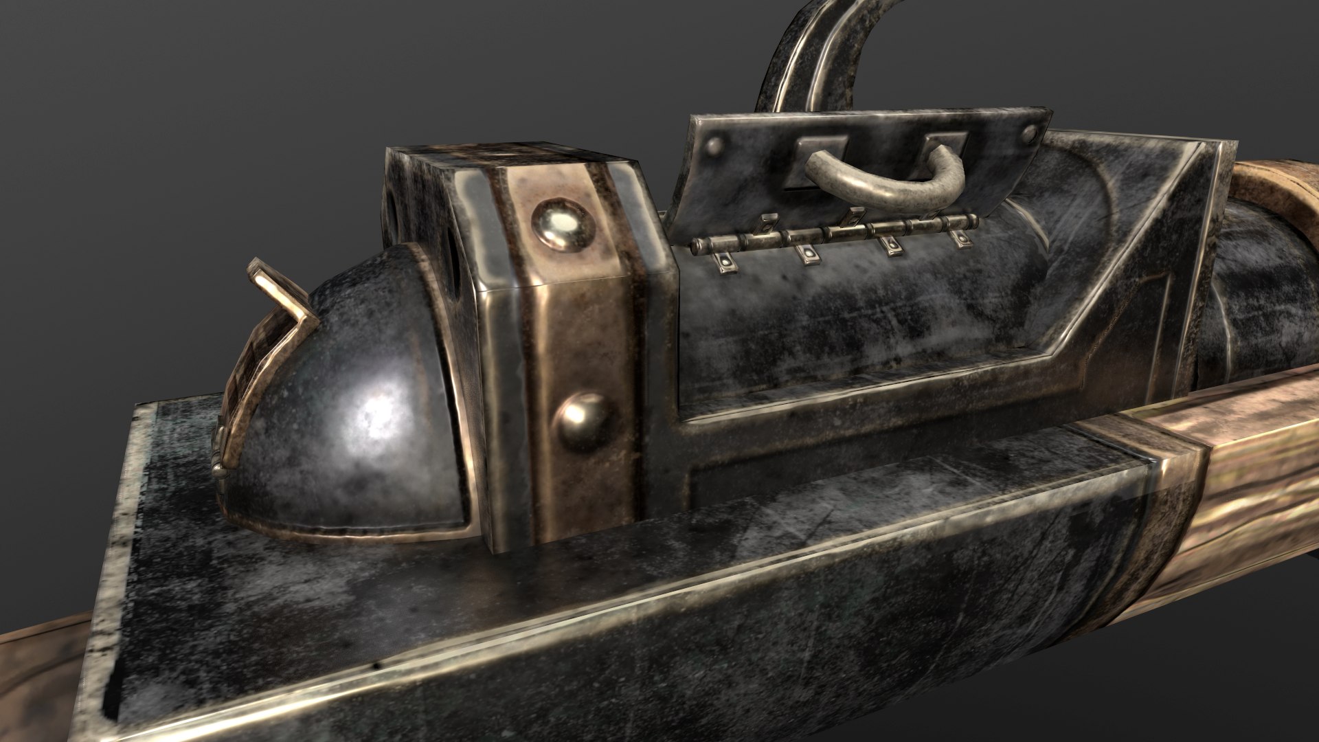 3D Axe Musket Model - TurboSquid 1183911