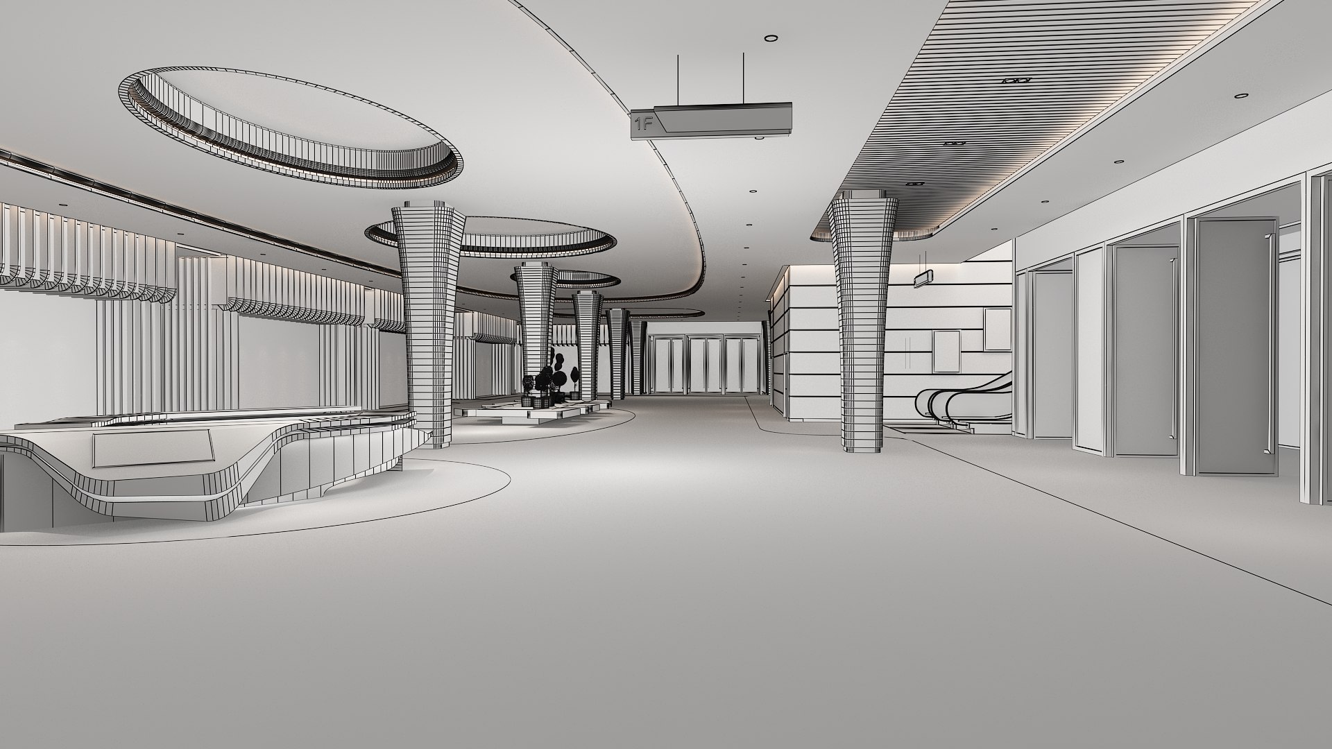 Mall 02 3D Model - TurboSquid 2214818