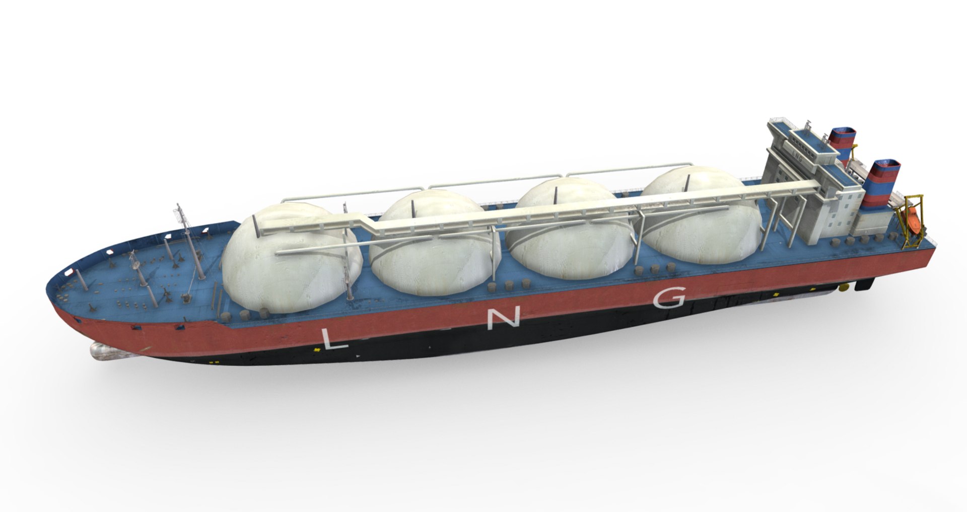 Tanker And Shipping Container Ships 3D Model - TurboSquid 2083397