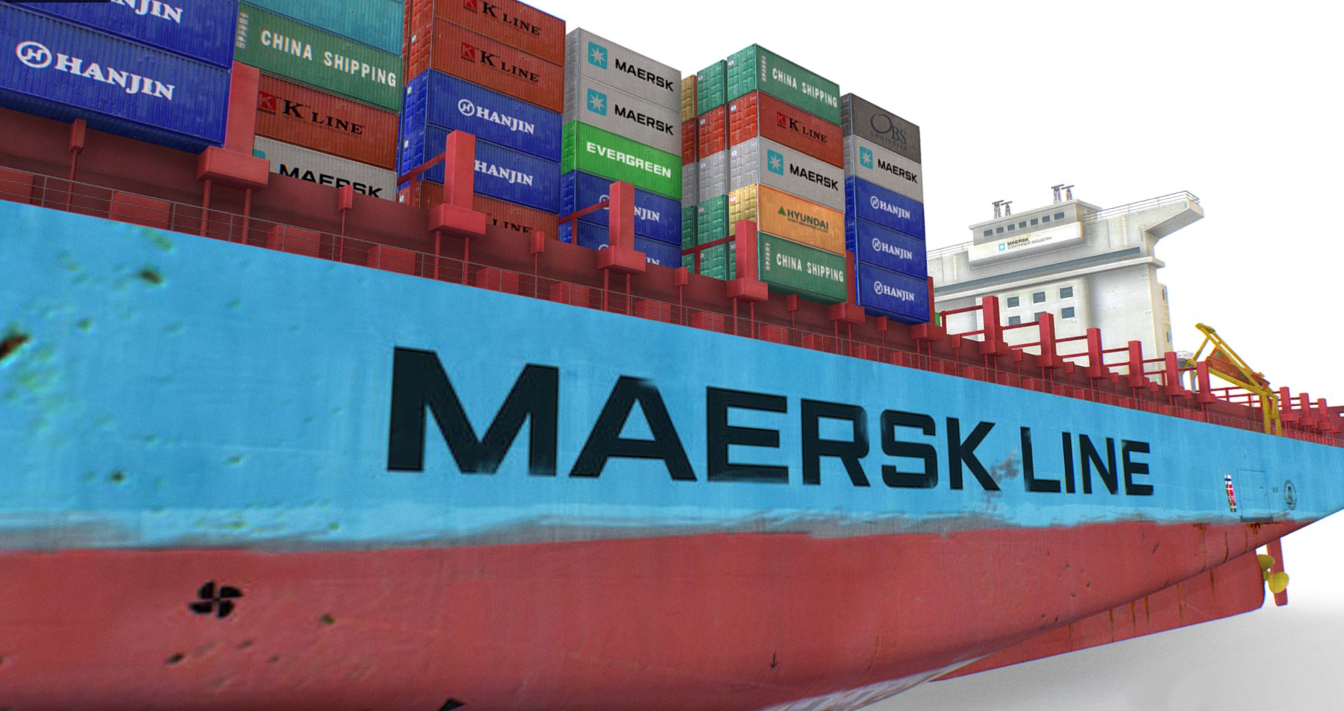 Tanker And Shipping Container Ships 3D Model - TurboSquid 2083397