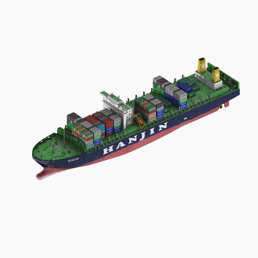 Tanker And Shipping Container Ships 3D Model - TurboSquid 2083397