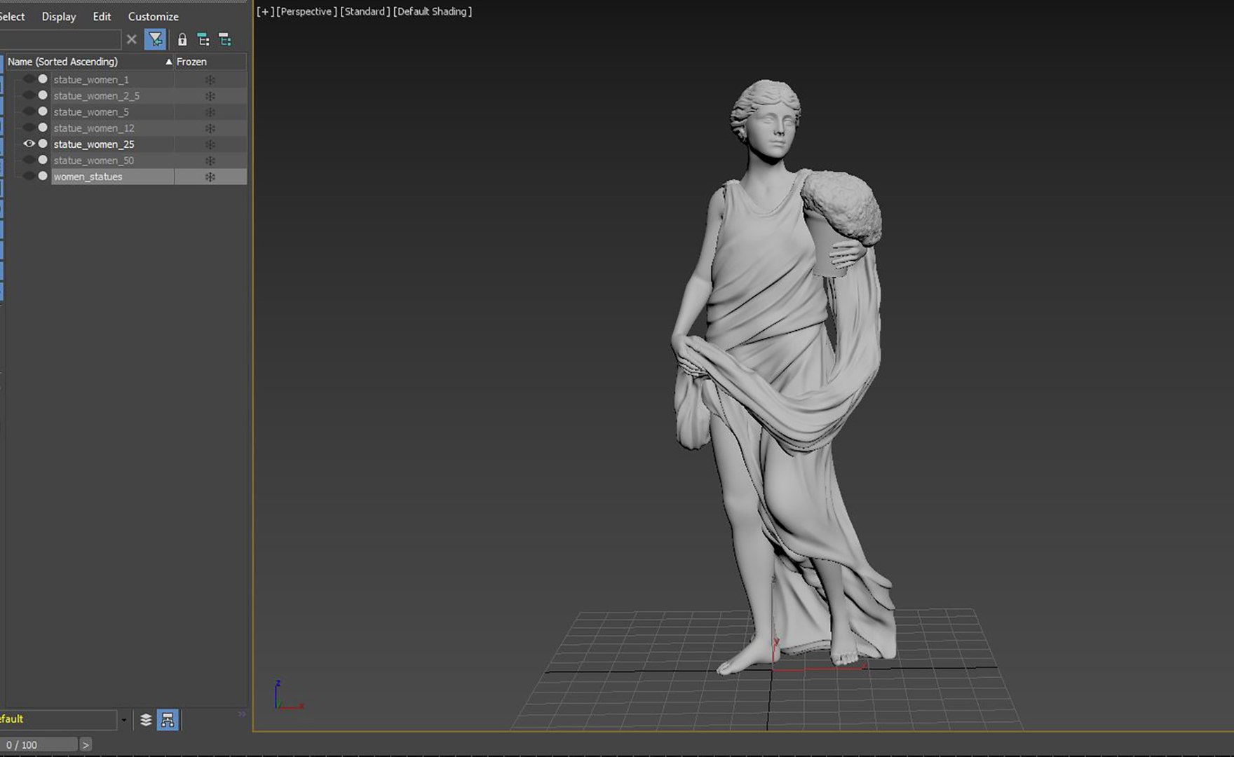 Women Statue 3D - TurboSquid 2162147