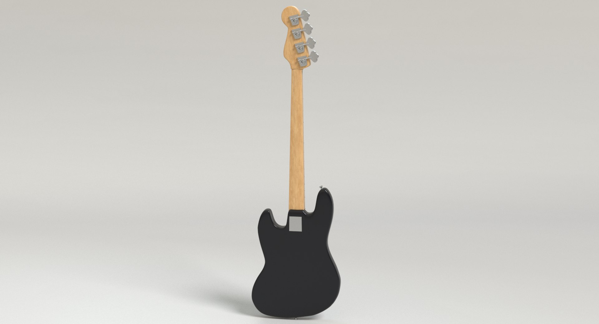 3d Bass Guitar Model