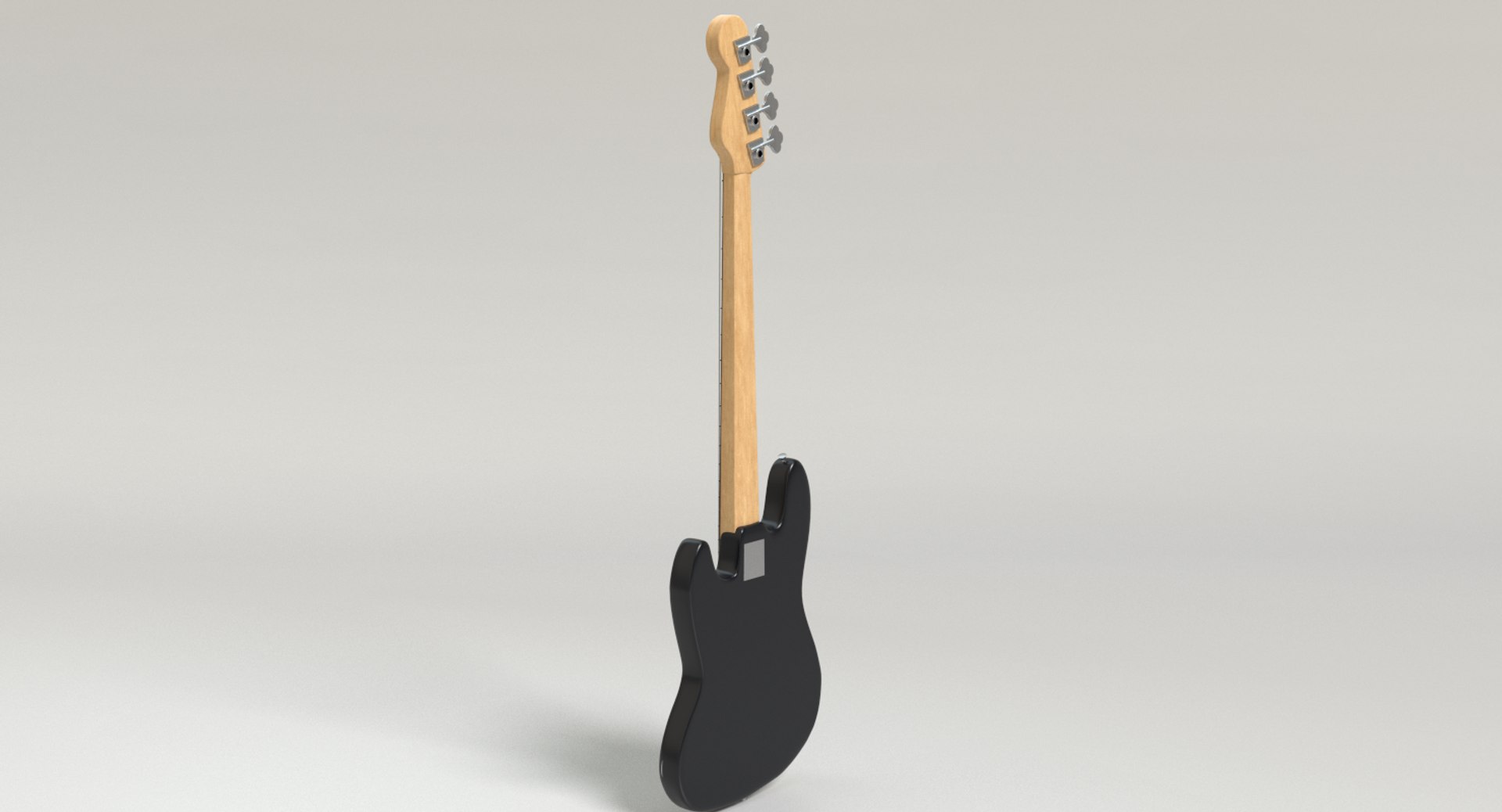 3d Bass Guitar Model