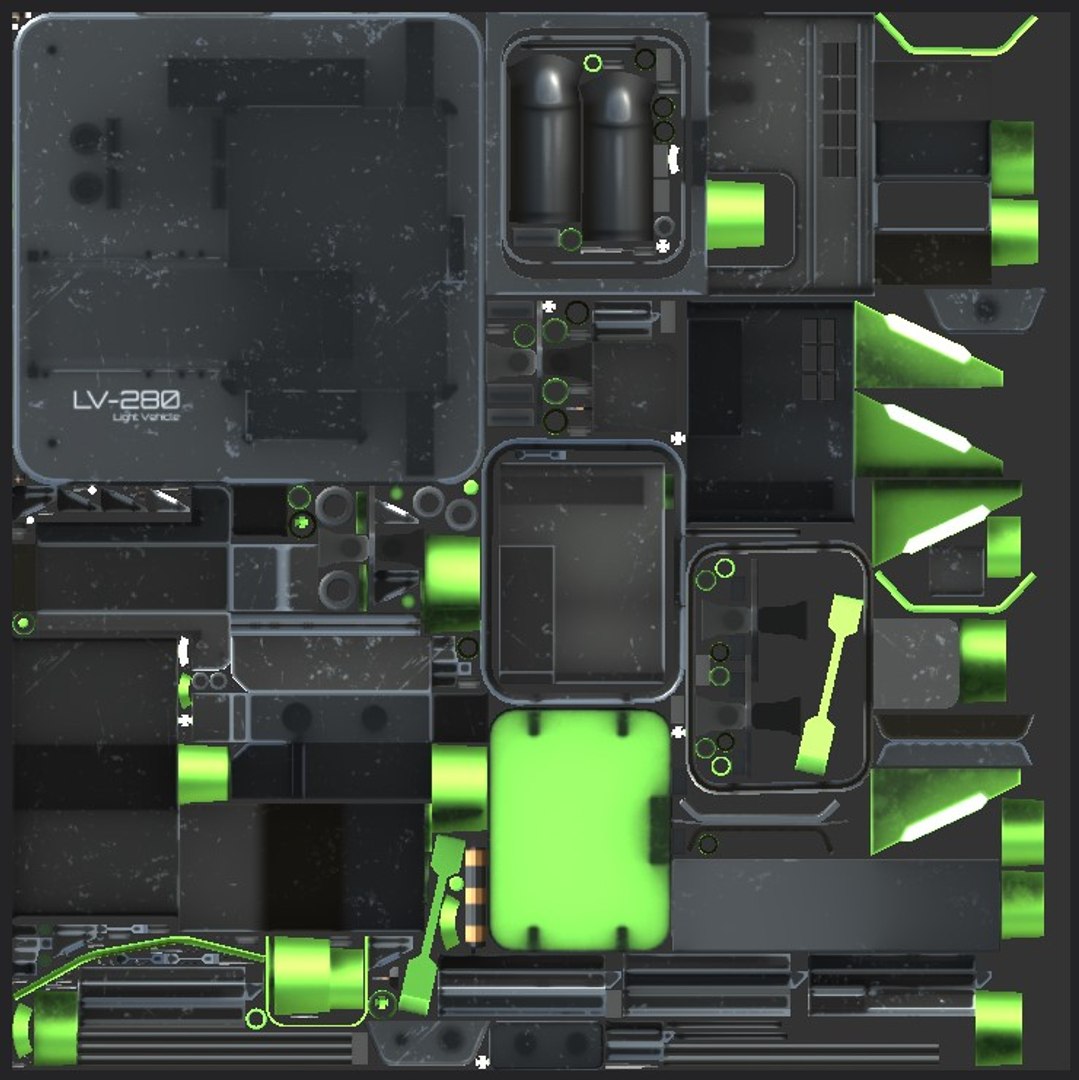 Factory Model for RTS Games - Maya PLUS Unreal Engine Projects model ...