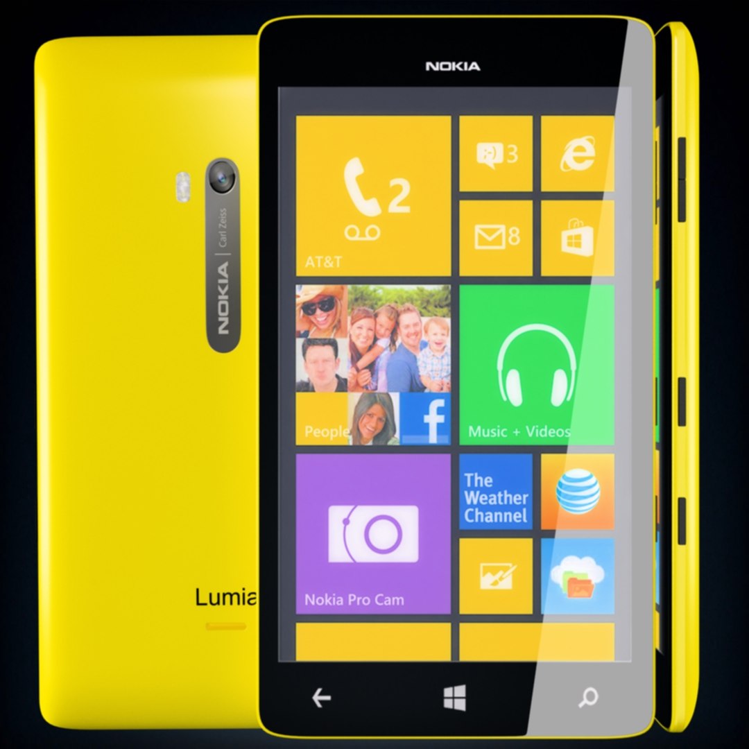 nokia lumia tab concept 3d model