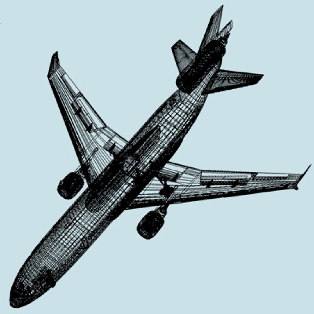 mcdonnell douglas md-11 3d x