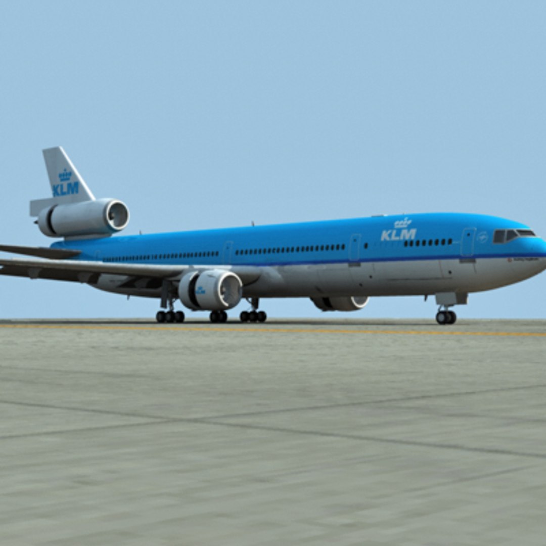 mcdonnell douglas md-11 3d x