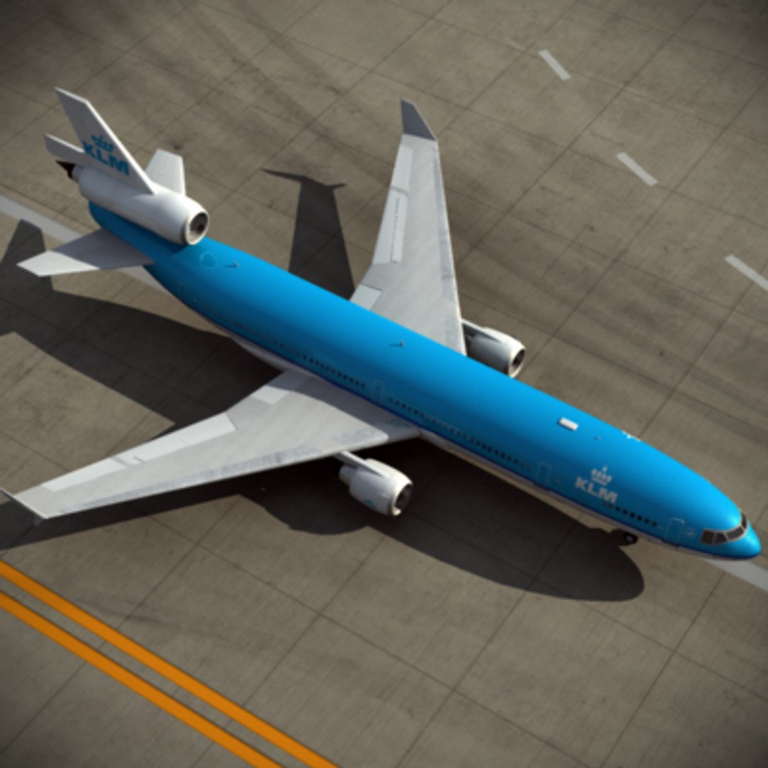 mcdonnell douglas md-11 3d x