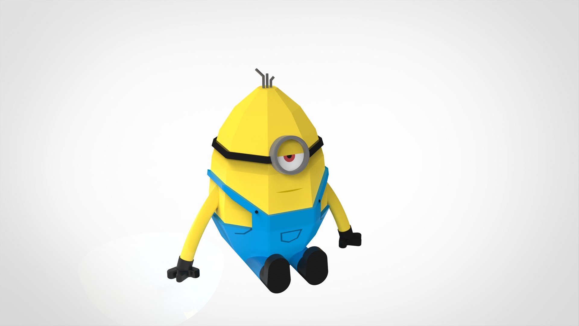 modelo 3d MINION AND MIKE BOXES ASSEMBLIES - TurboSquid 2061115