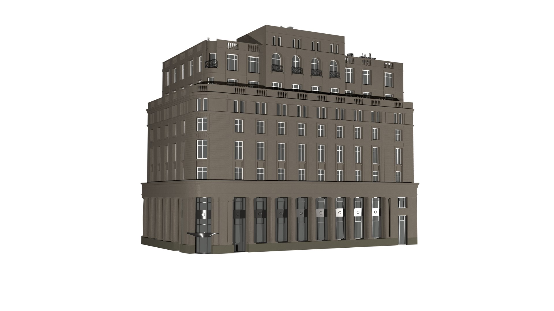 Building 2 Model - TurboSquid 2023044