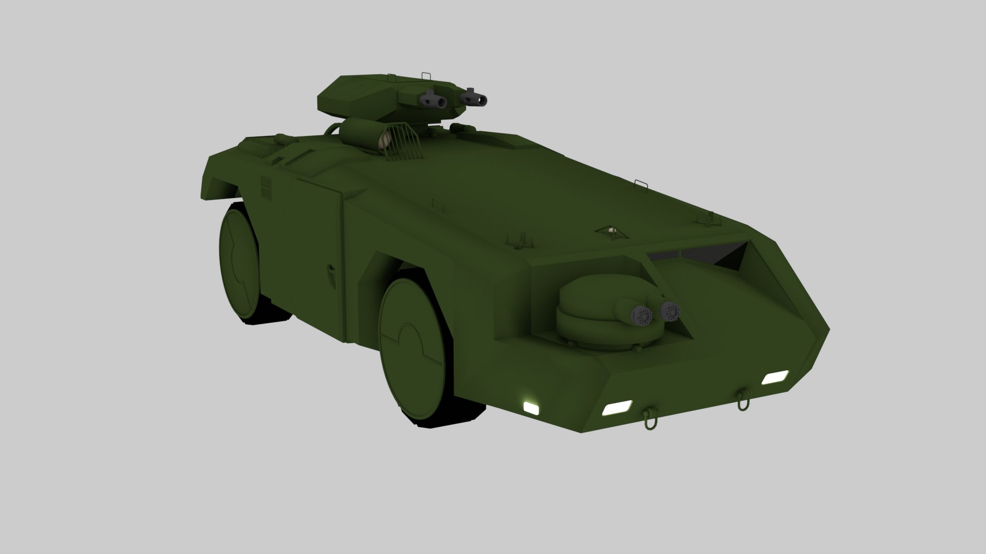 3D Aliens Colonial Marines APC Model - TurboSquid 1854110