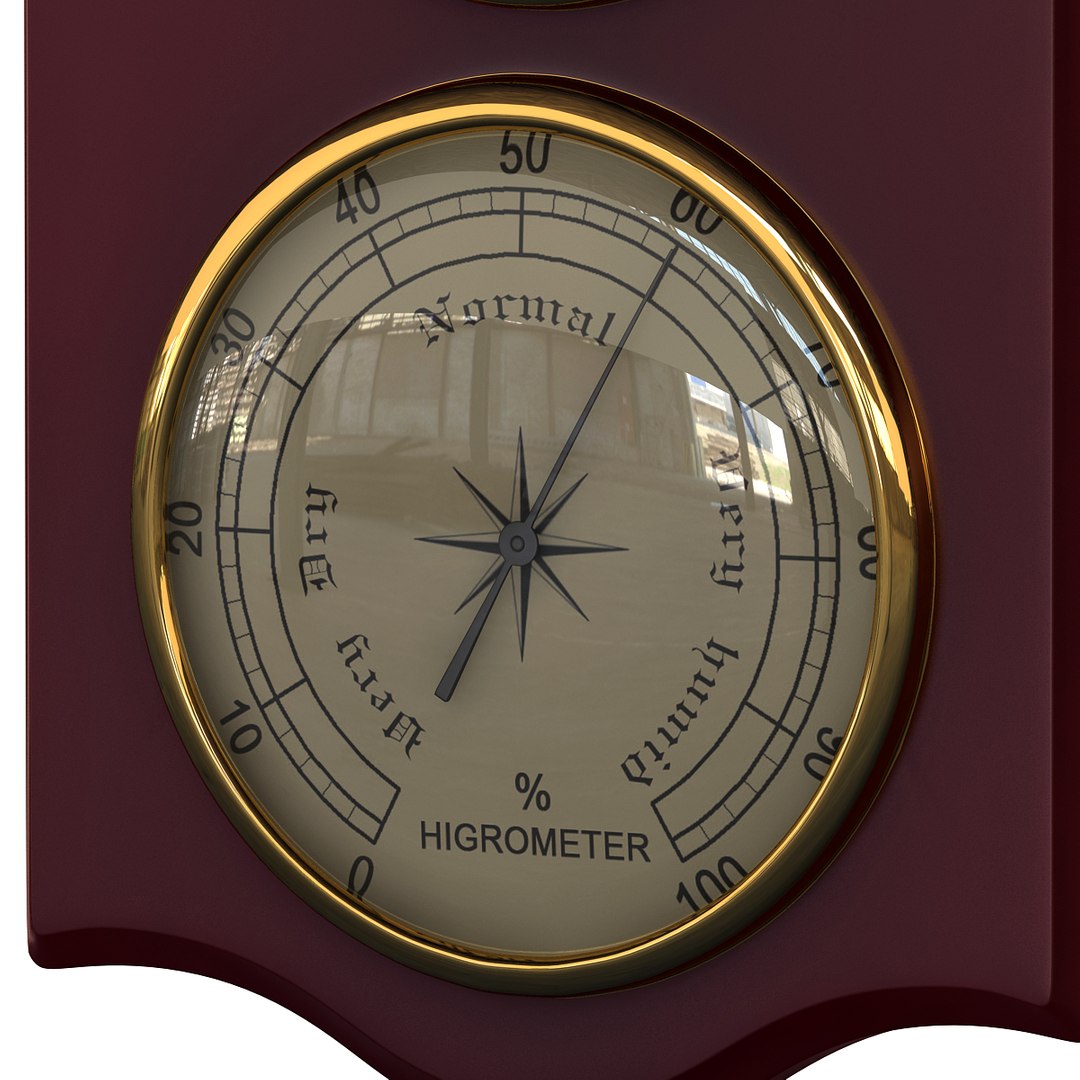 3d Model Barometer 2
