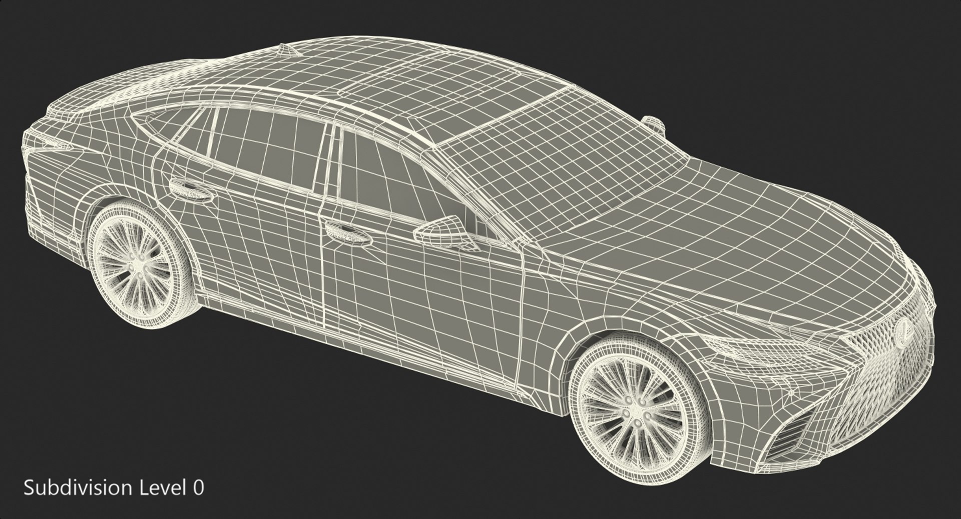 3D Lexus Ls 500 2018 Model - TurboSquid 1297035