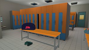 Free Blender Locker-Room Models | TurboSquid
