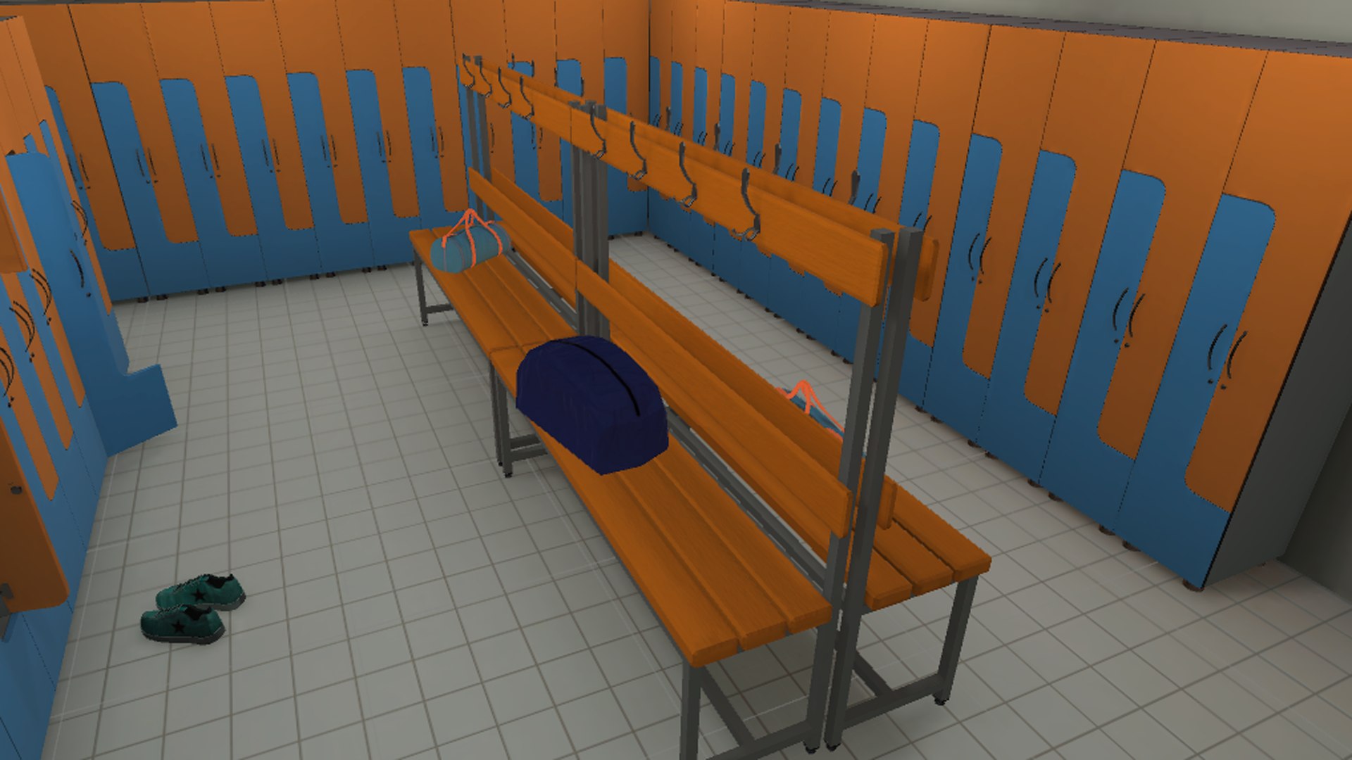 3D Vr Room Interior Cloackroom Model - TurboSquid 1416184