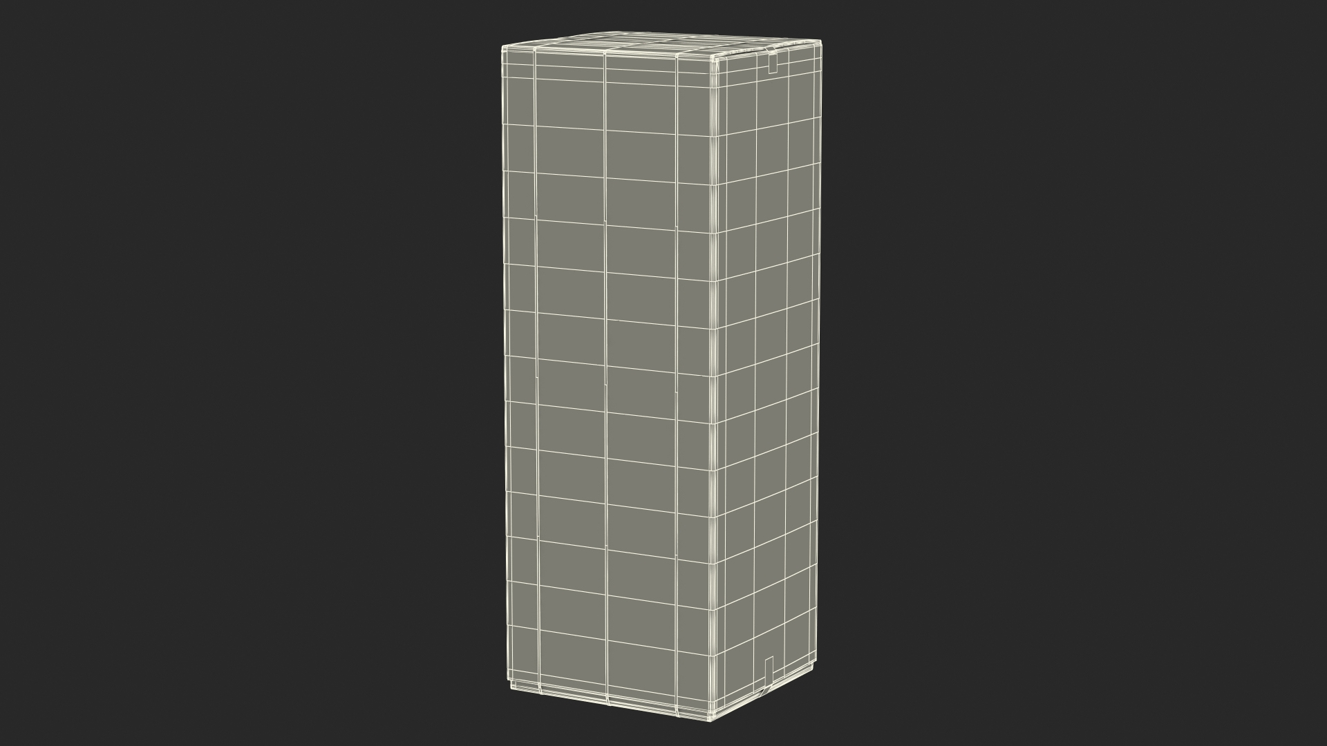 Refrigerator Cardboard Package Box New 3D Model - TurboSquid 2115392